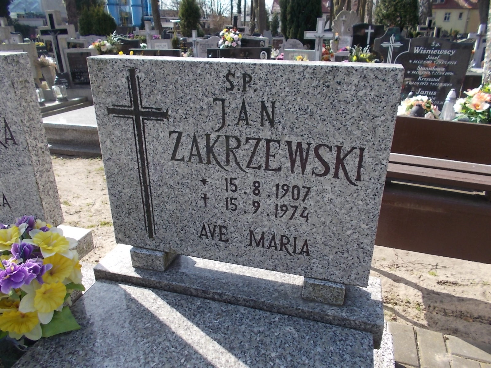 Jan Zakrzewski 1907 Ustka - Grobonet - Wyszukiwarka osób pochowanych